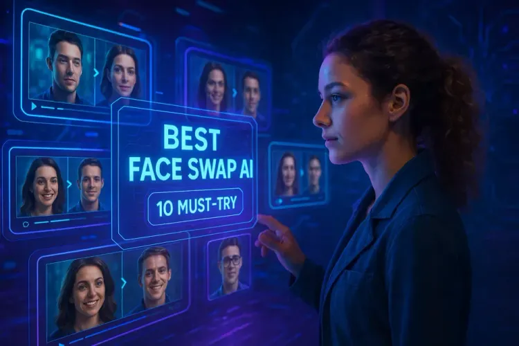 Best 10 Face Swap AI Tools for Your Next Project